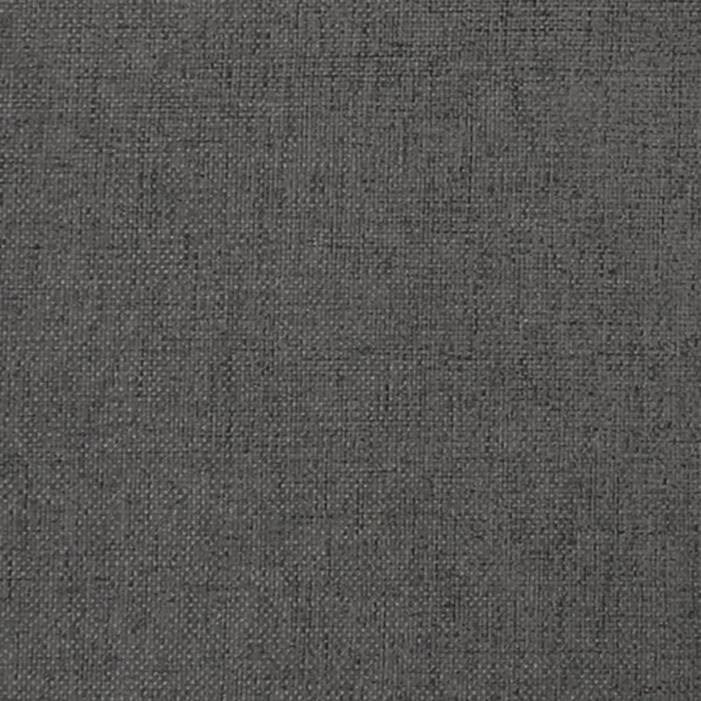 vidaXL Houpací křeslo se stoličkou textil [3097402] Barva: Černá