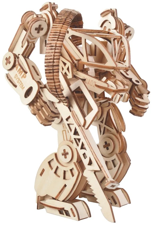 Woodcraft Dřevěné 3D puzzle AMP Powersuit