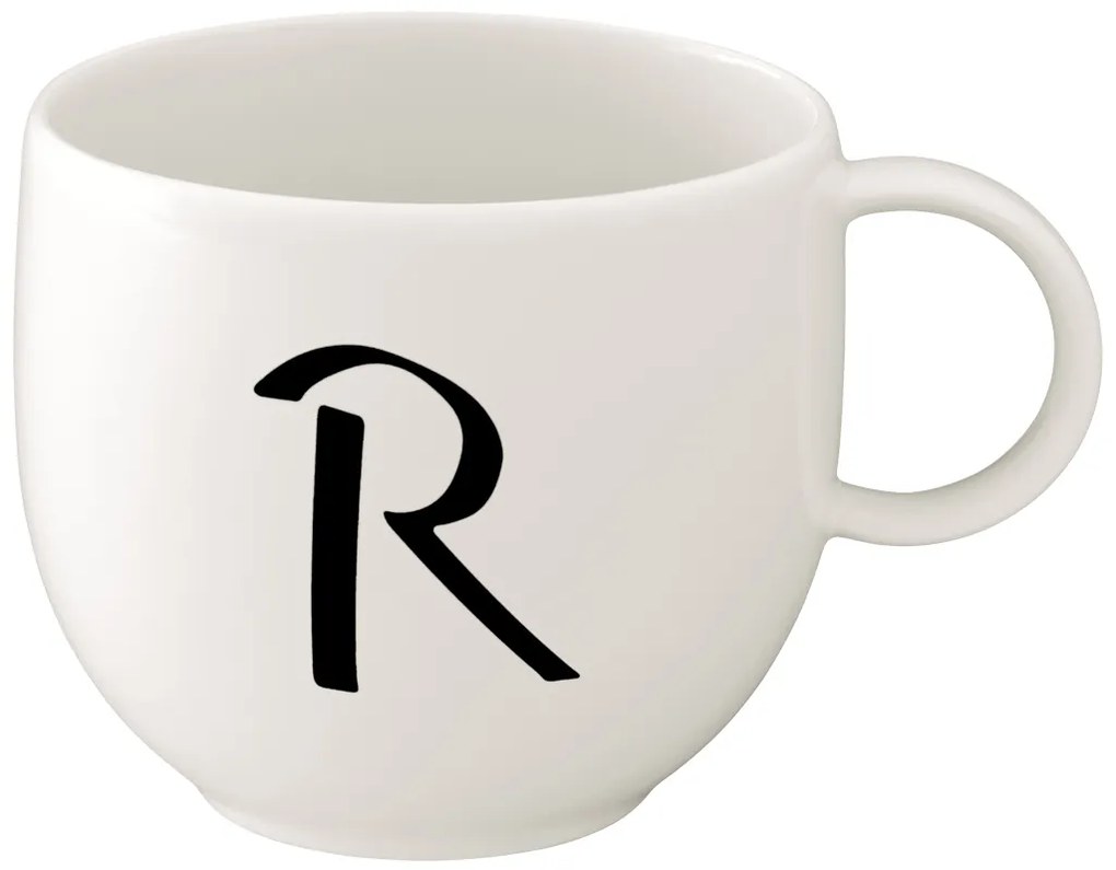Hrnek s písmenkem R +