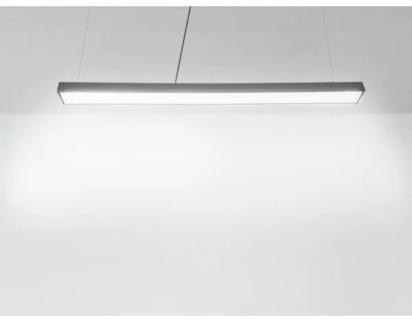 LED Lustr na lanku LED/32W/230V 4000K pr. 120 cm černá