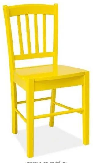 Jídelní židle CD-57 - žlutá