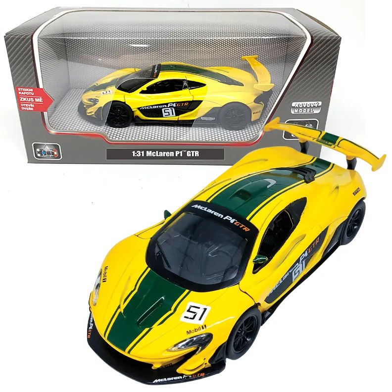 Kovový model - 1:31 Mclaren P1 GTR