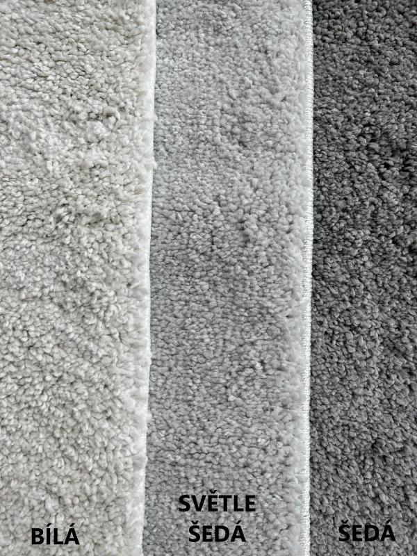 Kusový koberec Luxury - světle šedá - 120 x 170