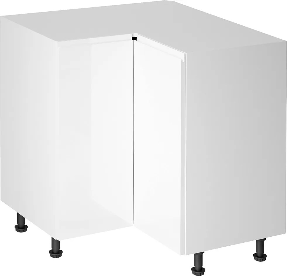 Kuchyňská linka ASPEN b | 450x270 cm | zásuvky METALBOX | SOKL v CENĚ | bílá lesk
