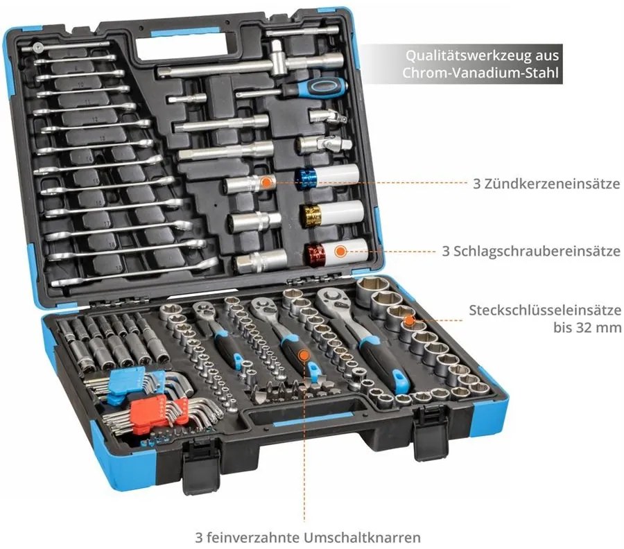 Kufr s nářadím Güde GWZK 157