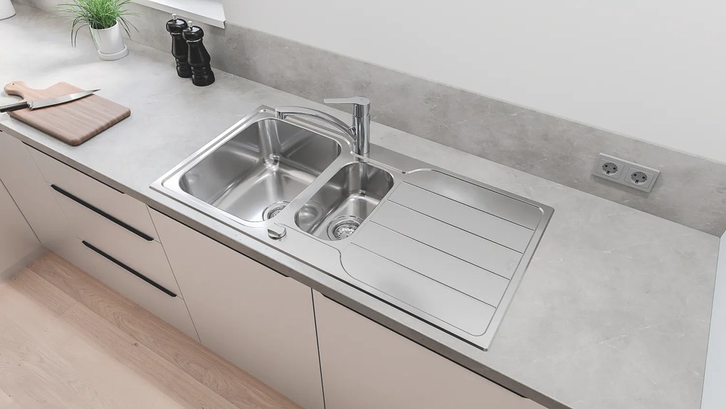 GROHE Start - Páková dřezová baterie, chrom 30530002