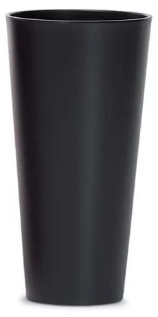 PROSPERPLAST Květináč - TUBUS SLIM Průměr: 40 cm, Barva: mocca