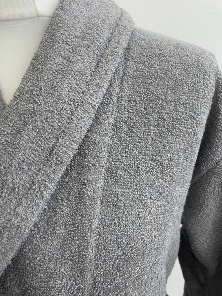 Froté deluxe unisex župan Šedý TiaHome - XL