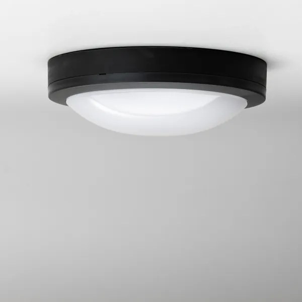 Brilagi - LED Venkovní stropní svítidlo LED/20W/230V pr. 23 cm IP54 antracit