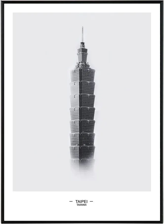 Taipei - 50x70 cm Obraz