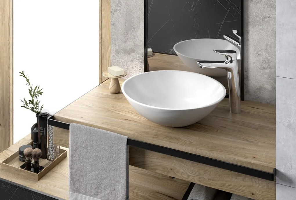 F-Design Brezza, vysoká umyvadlová baterie, chrom lesklý, FD1-BRZ-2L-11