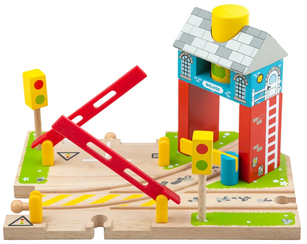 Bigjigs Rail Závory s návěstím