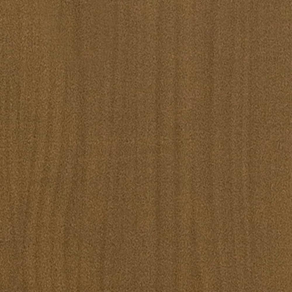 Petromila Knihovna / dělicí stěna medově hnědá 100x30x135,5 cm borovice