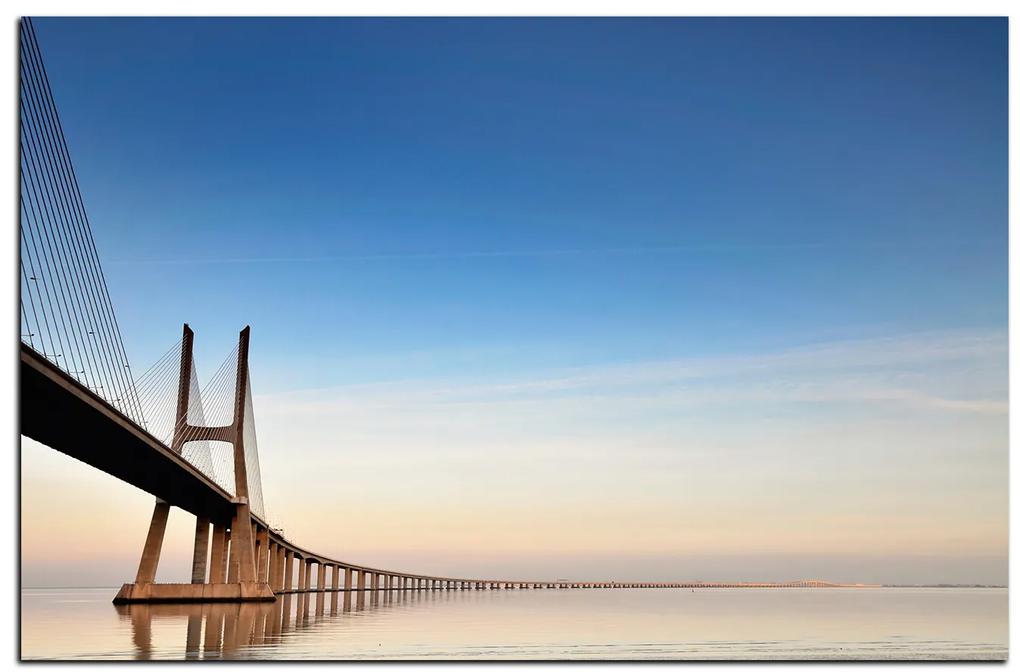 Obraz na plátně - Most Vasco da Gama 1245A (60x40 cm)