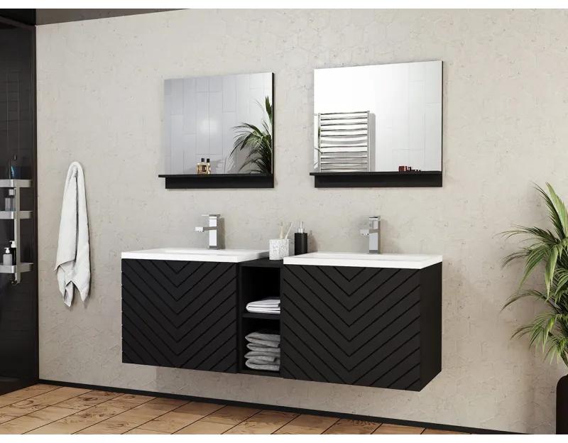 Koupelnová sestava Najrip VI, Sifon k umyvadlu: ne, Barva dřeva: bílá
