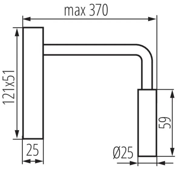 Kanlux 32523 - LED Flexibilní lampička TONIL LED/2,7W/230V bílá