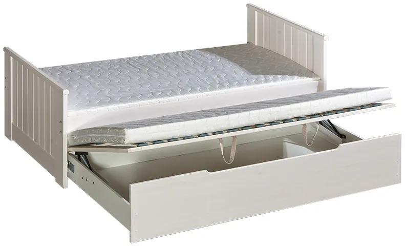 Rozkládací postel 90 cm Timo (s roštem a úl. prostorem). 605369