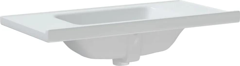 vidaXL Umyvadlo do koupelny bílé 91,5x48x19,5 cm obdélníkové keramika [153712]