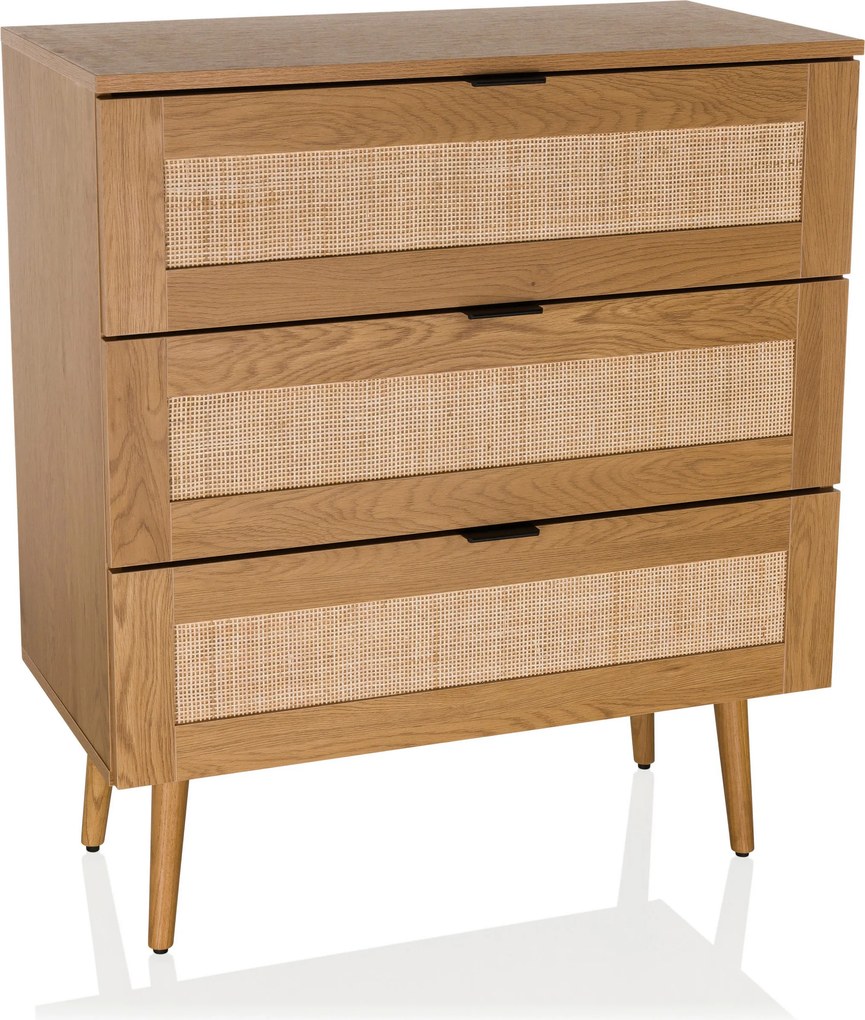 XXXLutz KOMODA, barvy dubu, 80/90/40 cm MID.YOU - Široké komody - 001918081601