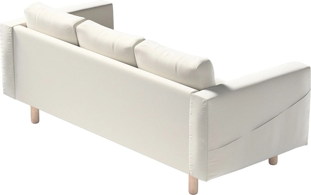 Potah na pohovku IKEA Norsborg 3-místná barva šedá látka sametová