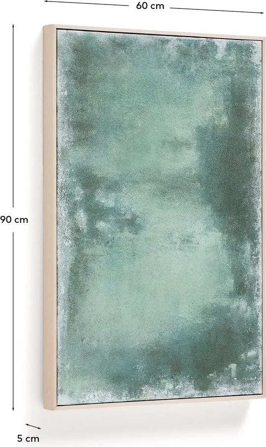Ručně malovaný obraz s rámem/na plátně 60x90 cm Selnar – Kave Home