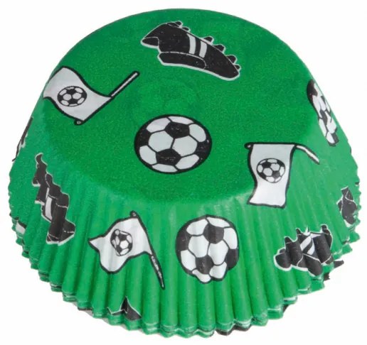 Fotbal košíčky na muffiny 48 ks Amscan