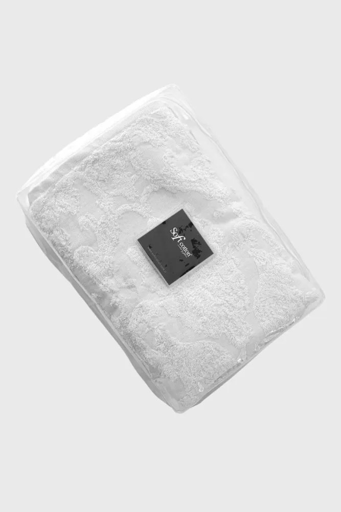 Sada ručník a osuška DAMASK, 2 ks Růžová