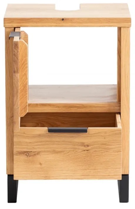 furniture-nabytek.cz - Masivní koupelnový set Sidora z divokého dubu, olejovaný, přírodní barva