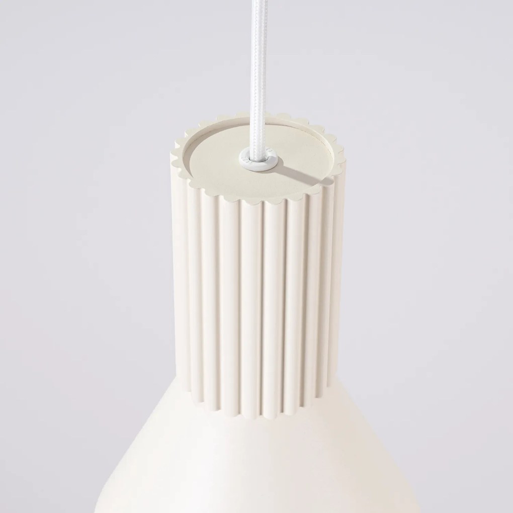Sollux Lighting Závěsná lampa ESTRIA 1 béžová