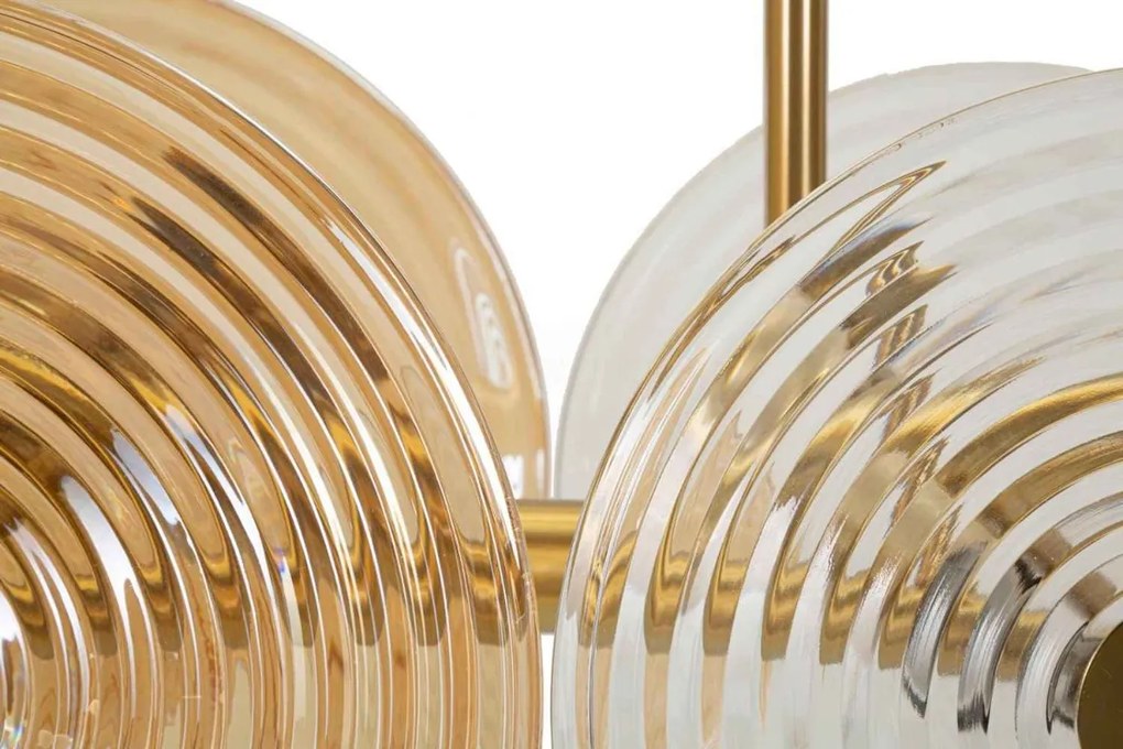 Designové závěsné svítidlo Sakuruta 116 cm zlaté