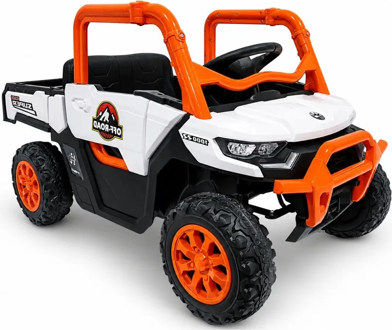 LEAN CARS Akumulátorové vozidlo 4x4 GTS2299-H 24 V, oranžové