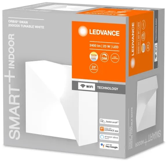 Ledvance - LED Stmívatelné nástěnné svítidlo SMART+ SWAN LED/23W/230V Wi-Fi