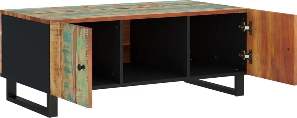 vidaXL Konferenční stolek 100 x 54 x 40 cm masivní akácie a kompozit [351952] Barva: světle hnědá