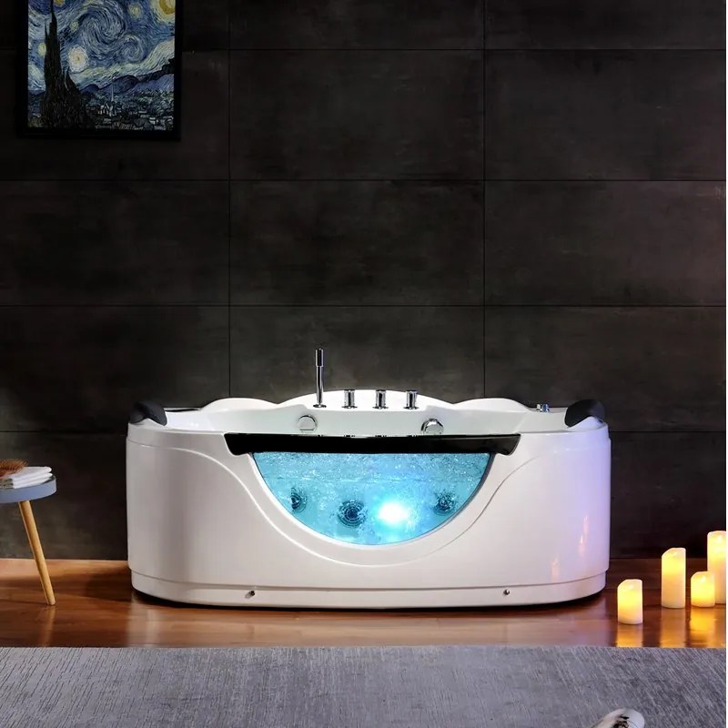 Terra Hydromasážní vířivá vana Parma 924 160x88 s ohřevem vody