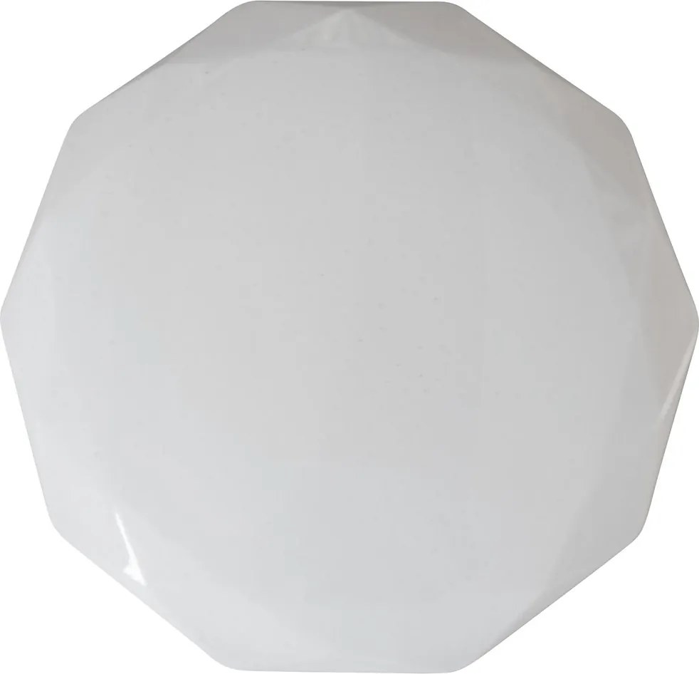 Stropní LED svítidlo Hex, 1x LED 72w, 3000-6000k, (fi 50 cm), w, s ovladačem