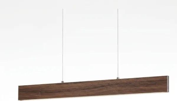 Eglo 39346 - LED Lustr na lanku CLIMENE LED/17W/230V + LED/4,2W ořech