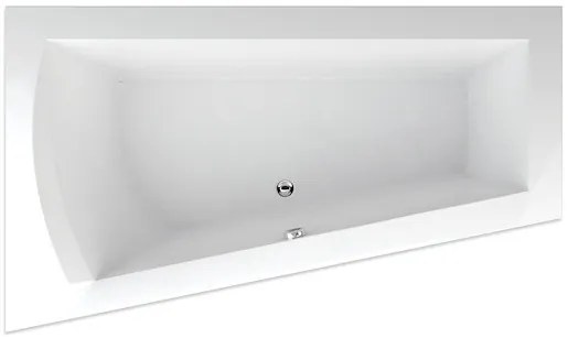 TEIKO asymetrická vana NERA 170 LEVÁ 170x100x50 V110170L04T02001