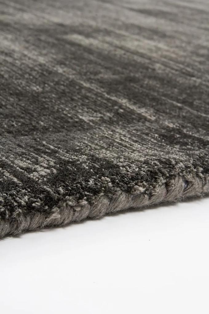 Obsession koberce Ručně tkaný kusový koberec MAORI 220 ANTHRACITE ROZMĚR: 80x150