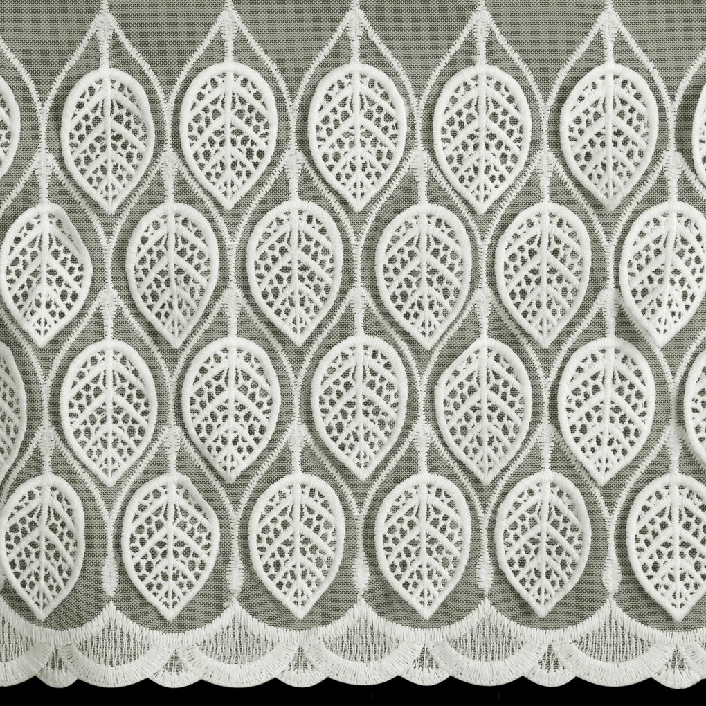 KRÁTKÁ ZÁCLONA NA PÁSCE NIRA 150X70 CM KRÉMOVÁ
