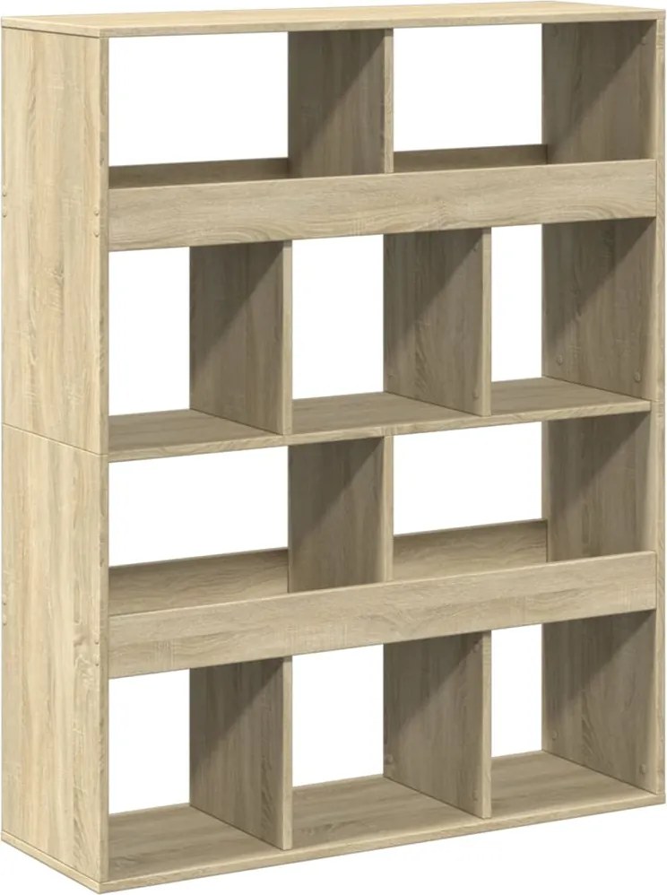 Knihovna dub sonoma 100 x 33 x 125,5 cm kompozitní dřevo 3309359