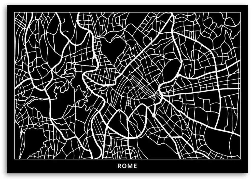 Gario Obraz na plátně Plán města Řím Rozměry: 60 x 40 cm