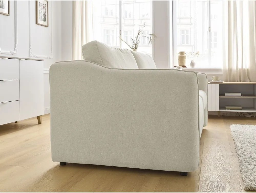 Béžová pohovka na každodenní spaní/rozkládací 178 cm Lenny – Bobochic Paris