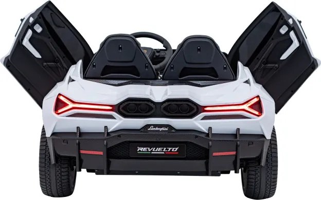 Elektrické autíčko Lamborghini Revuelto XL bílé