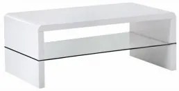 Konferenční stolek dub sonoma/bílý lesk T-11 0