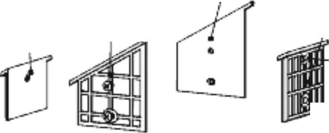 AL-KO LSV 560/8 - horní plastové vodítko, pravé / 1 ks