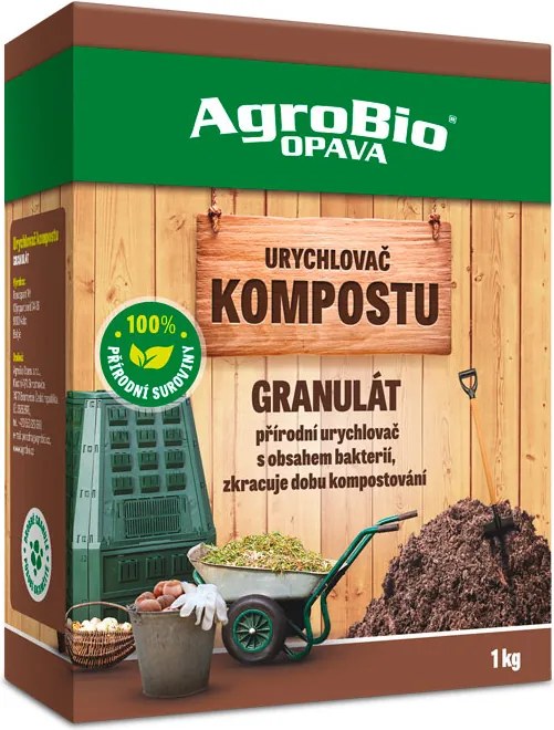 AgroBio Urychlovač kompostu granulát- 1 kg 009044