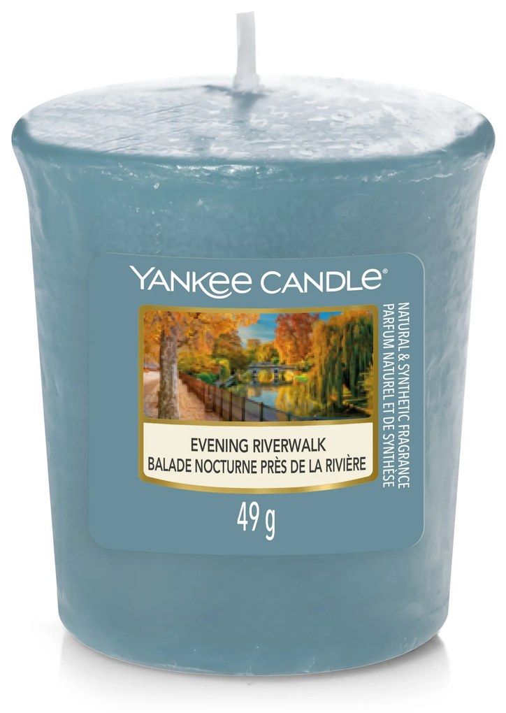 Yankee Candle Vonná Svíčka Votivní Evening Riverwalk, 49 g