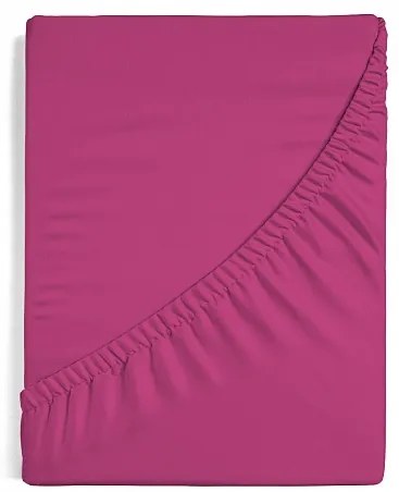 Matějovský napínací prostěradlo jersey Fuchsiové na matraci: 90/100 x 200 cm