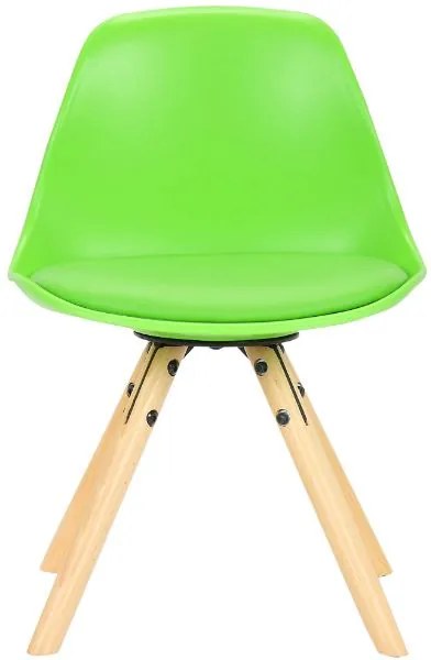 Vysoká židle Hallie zelená