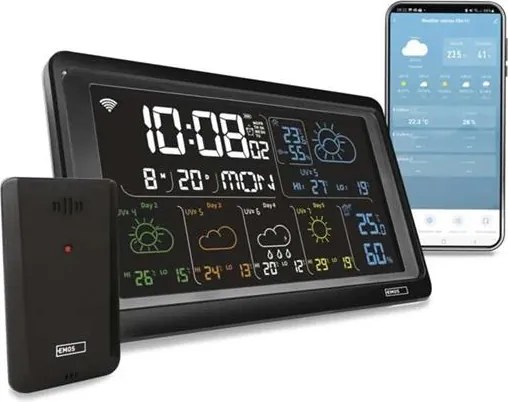 GoSmart meteostanice EMOS E8610 s WiFi